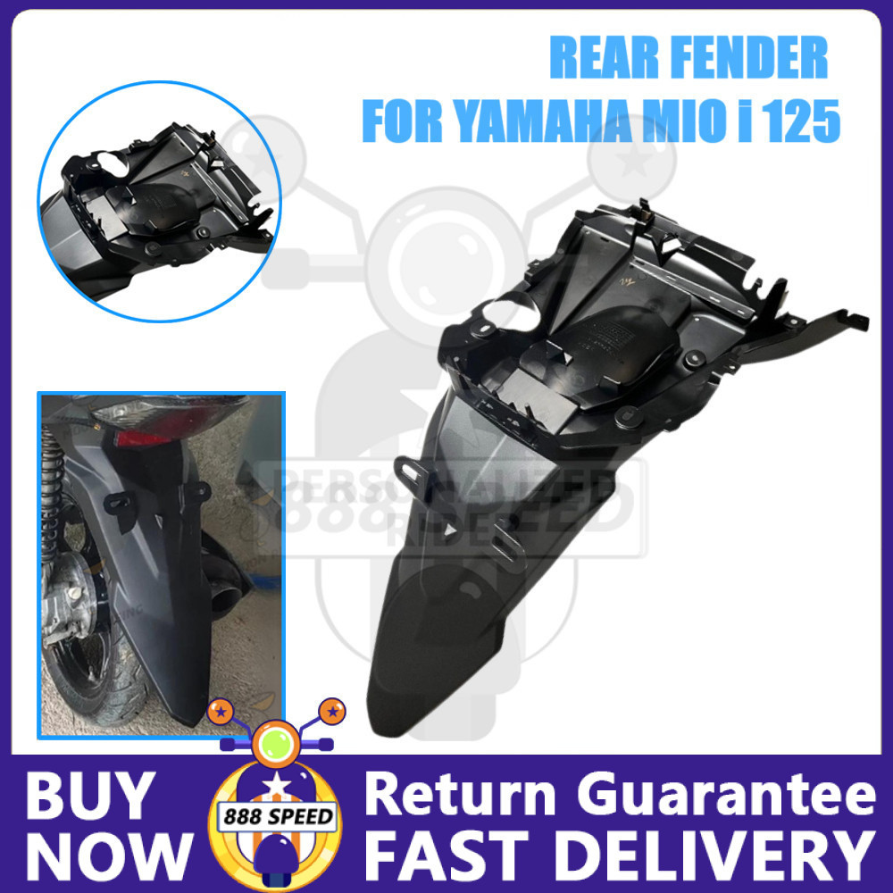 Motorcycle Fairings Rear Fender For YAMAHA Mio i 125 Motorcycle Body ...