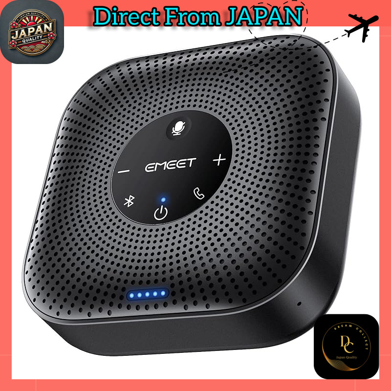 All-in-One Bluetooth Speakerphone with 360° AI Microphones for ...