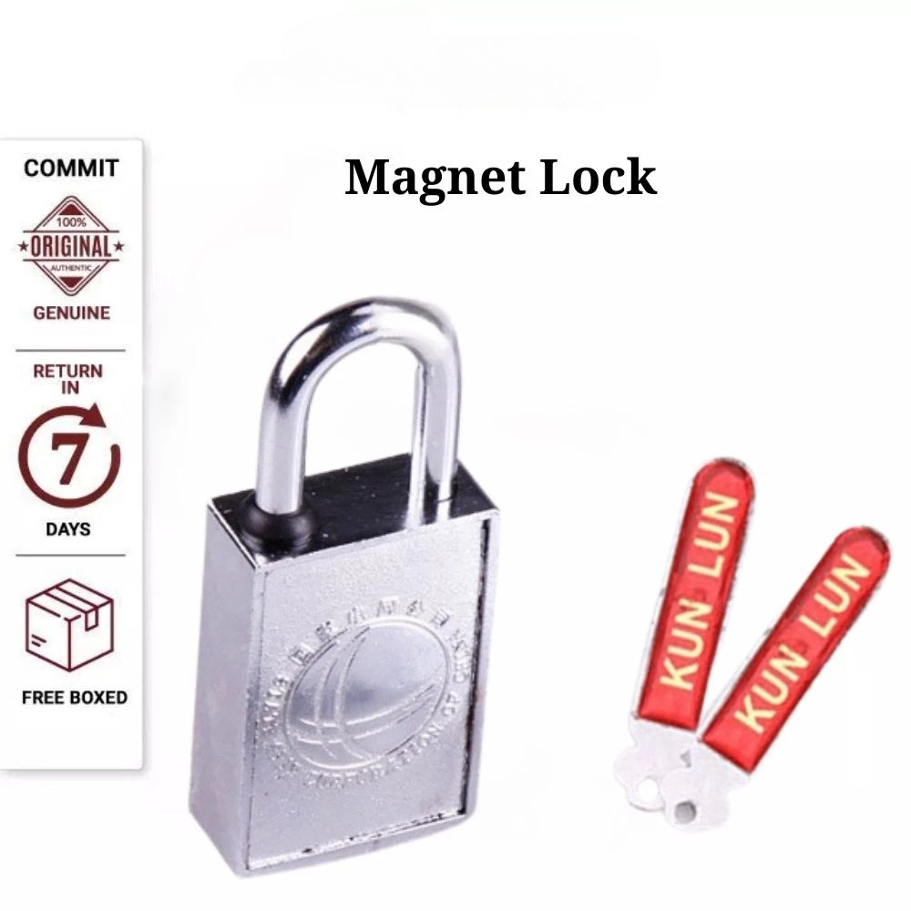 30MM Magnetic Padlock Anti-theft Technology Anti-rust Lock Magnetic ...