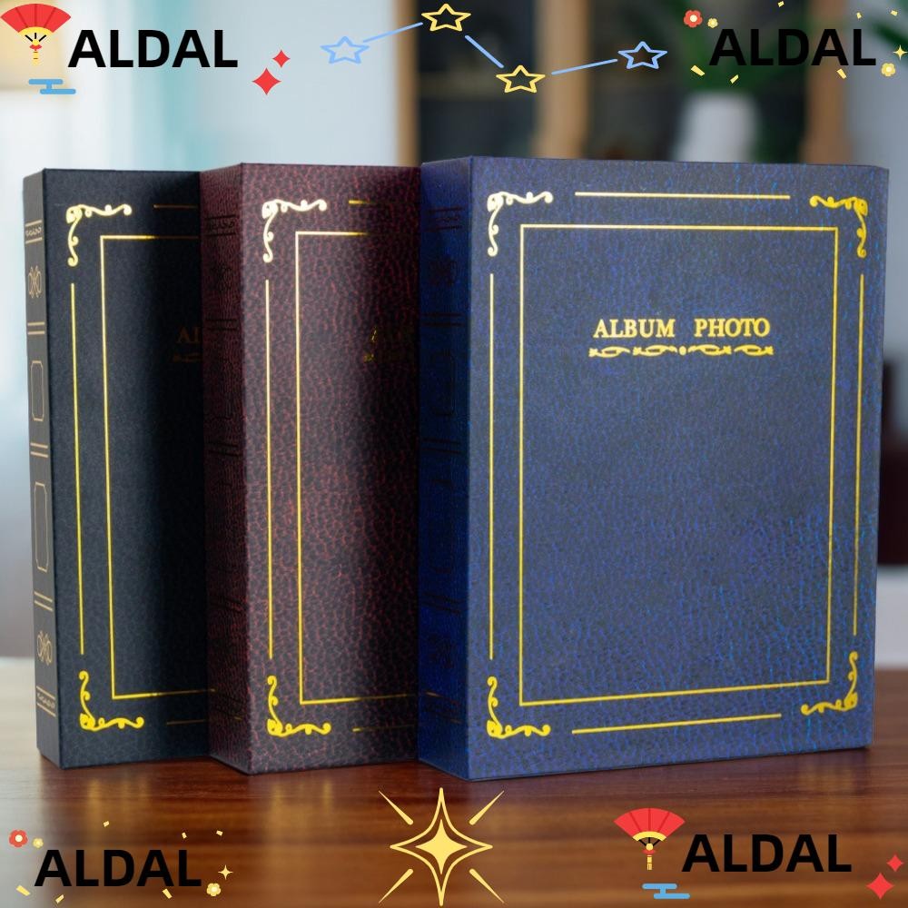 ALDAL Art Photo Albums, 6 Inch Family 100Photos Small Scrapbook Album ...