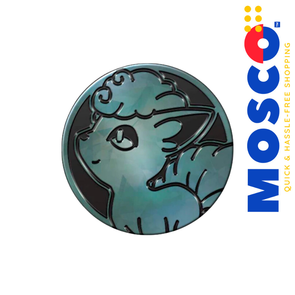 Alolan Vulpix PC ETB Silver Tempest Collectible Coin | Pokemon TCG ...