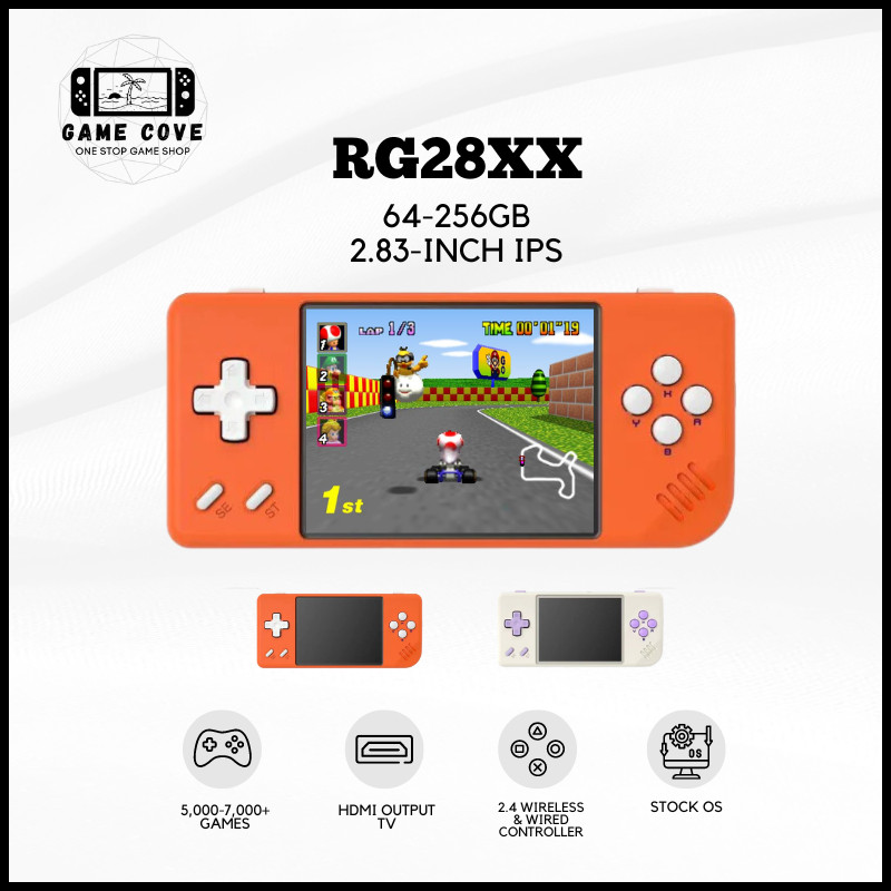 Anbernic RG28XX Portable Retro Handheld Game Console w/6k+ Games in ...