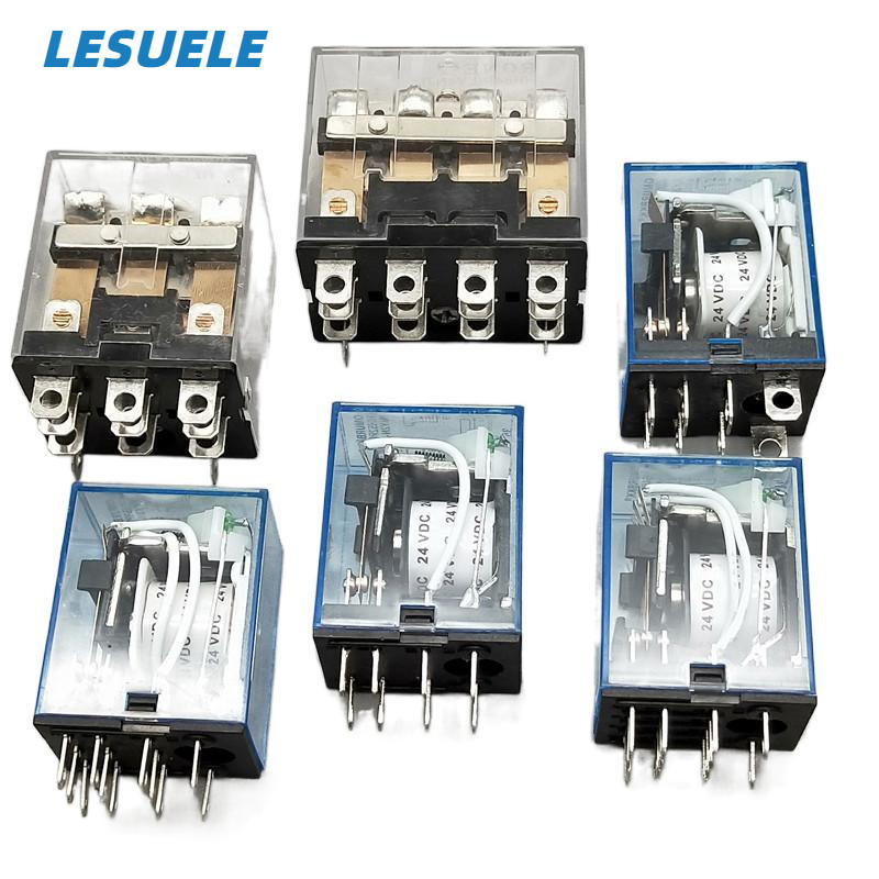 LESU Small intermediate relay base 8 pin 14 pin with MY2NJ LY2NJ MY4NJ electromagnetic relay ...