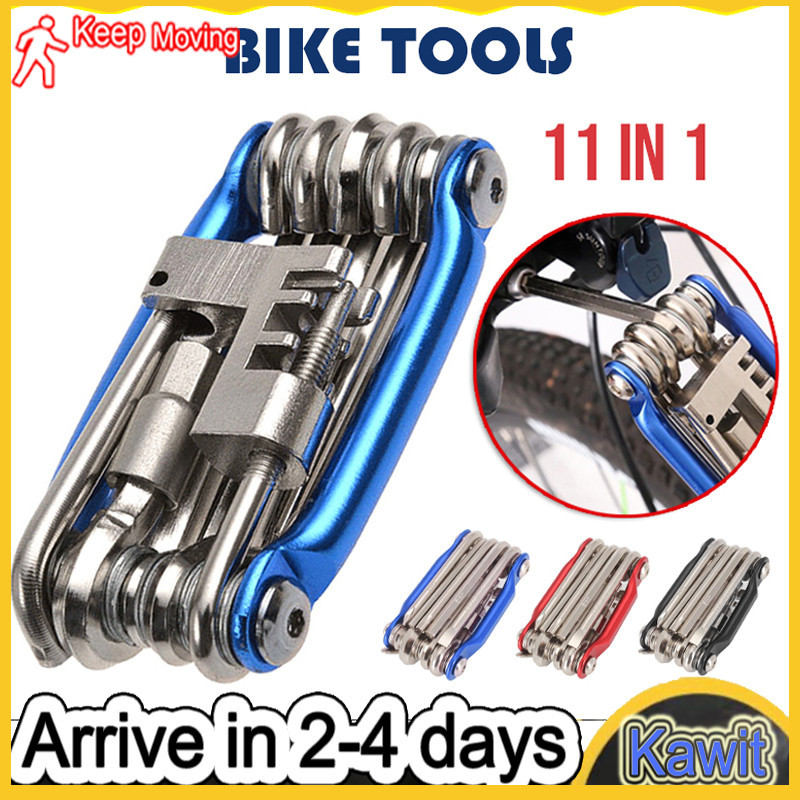 MTB Bike Multi Tool Bicycle Repair Tools Hex Spoke Wrench Screwdriver ...