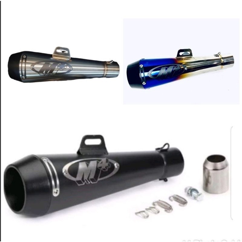 M4 Exhaust Pipe End 2 Inch Neck Size And 1.5 Reducer 3 Types To Choose ...