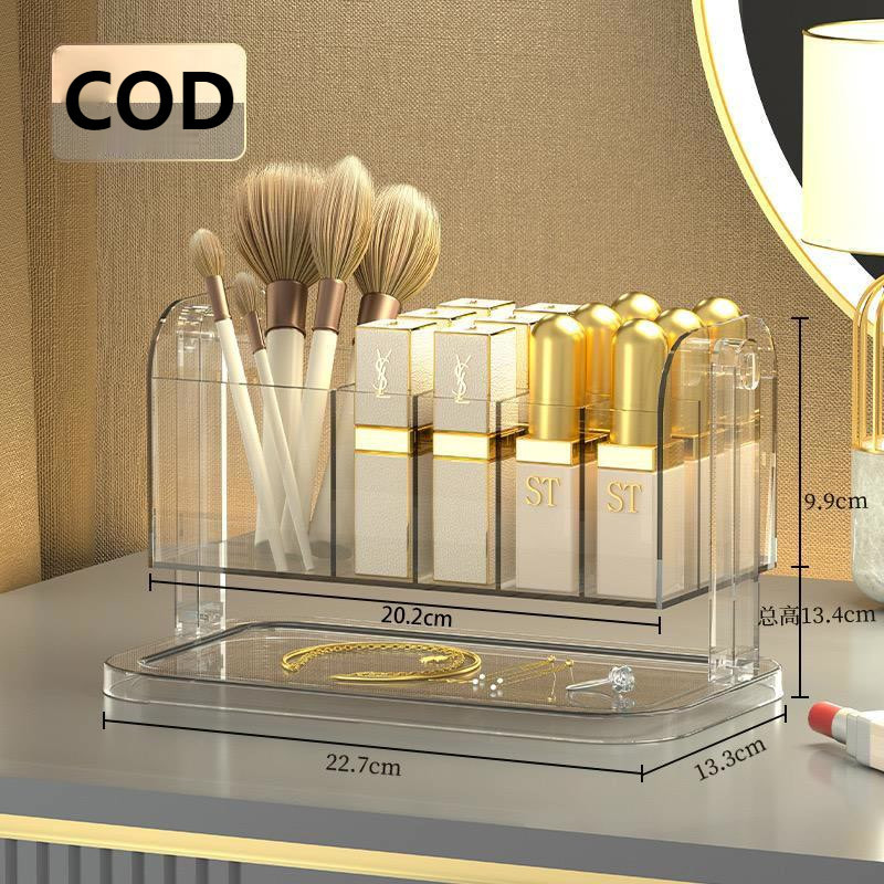 Acrylic Skin Care Storage Make Up Organizer Transparent Cosmetic ...