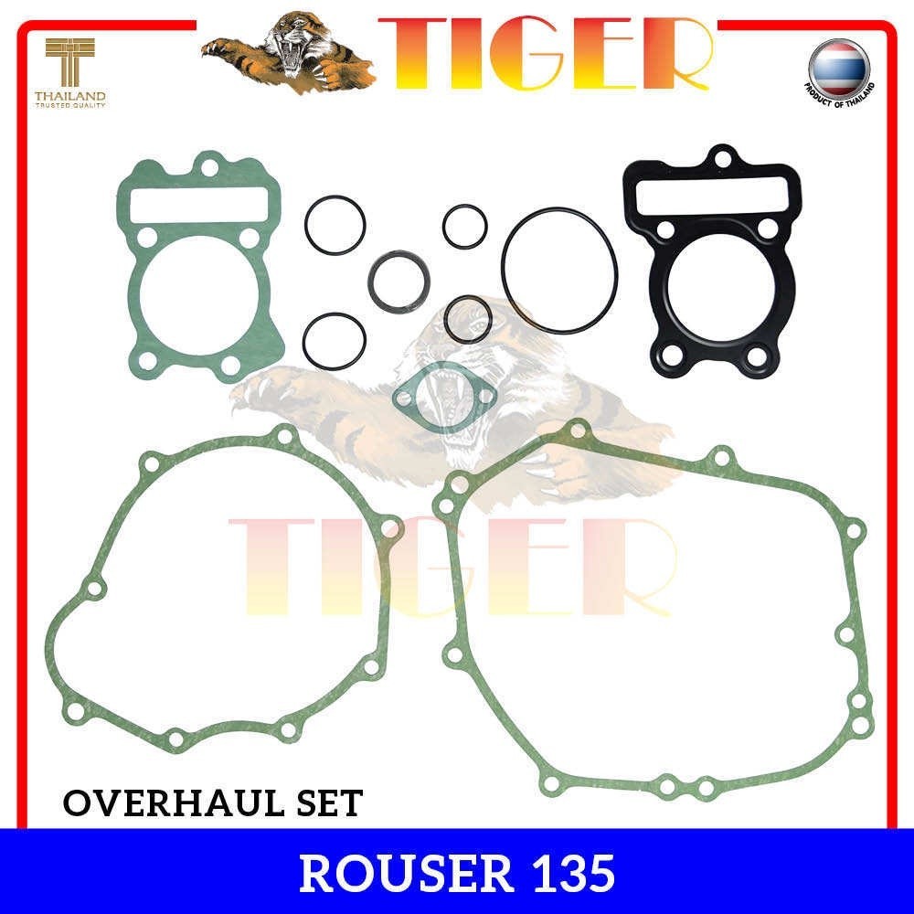 Rouser 135 Tiger Motorcycle Complete Engine Overhauling Gasket Set (100 ...