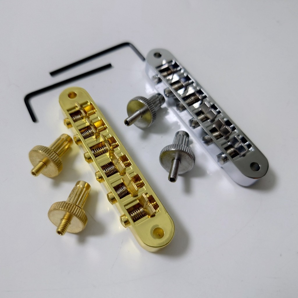 ABR-1 Tune-O-Matic Bridge Gold/Chrome Guitar Parts | Shopee Philippines