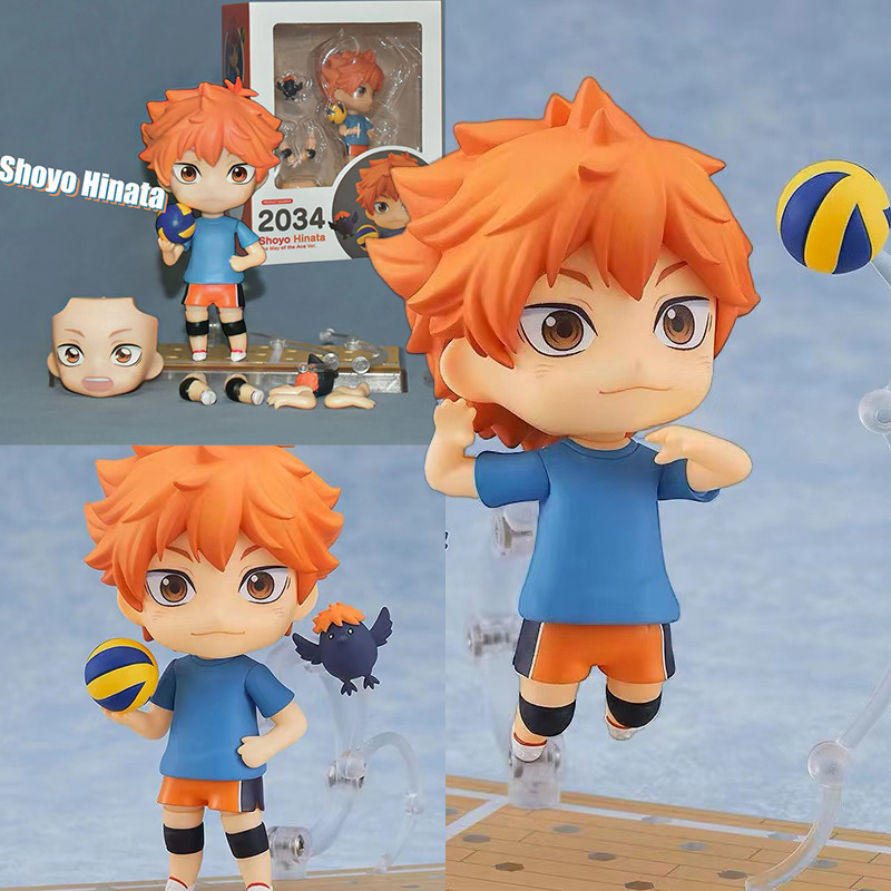 Nendoroid Haikyuu Figure Hinata Shoyo Kotaro Bokuto Kageyama Tobio 2034 2035 Haikyuu Volleyball ...