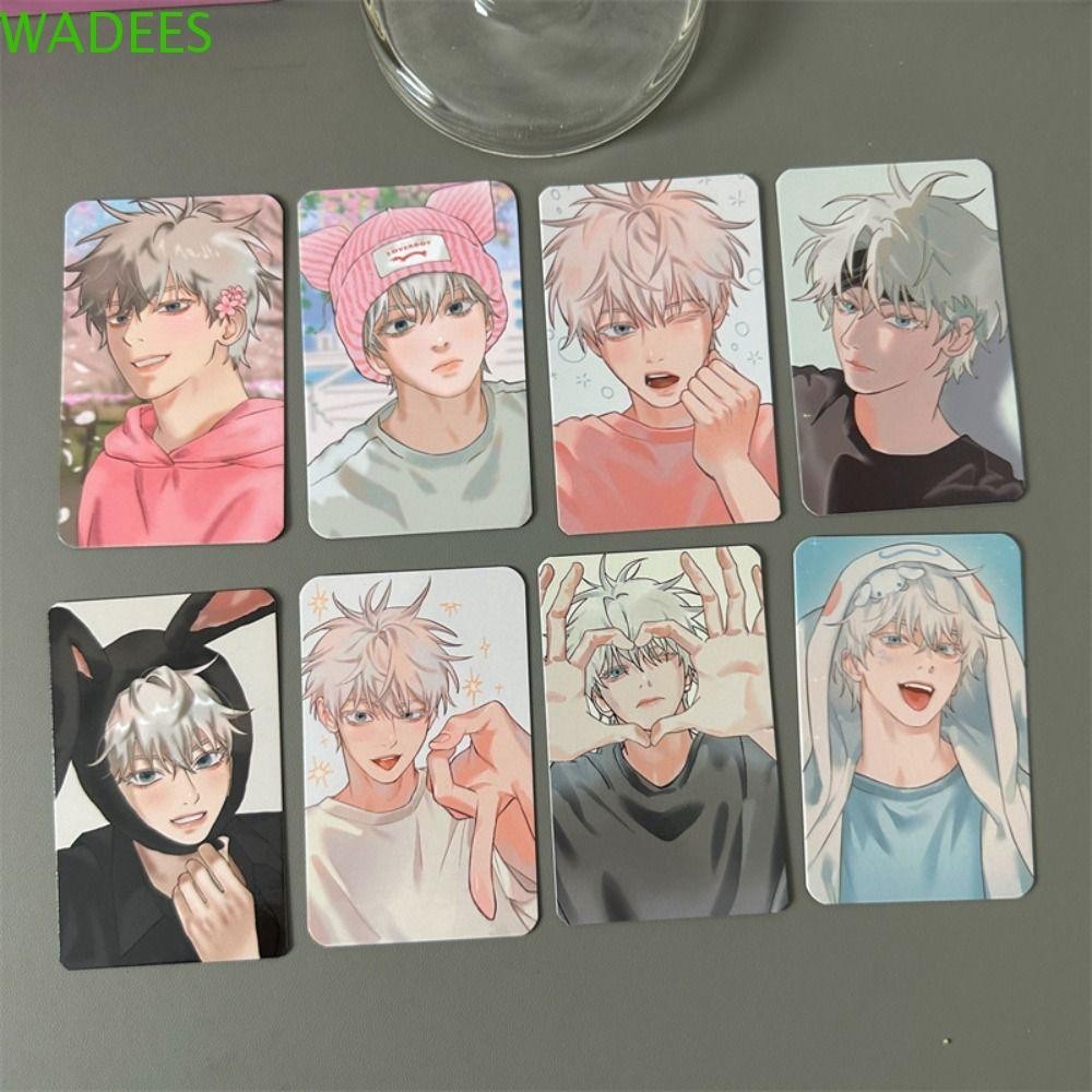 WADEES 8 pcs Gojo Satoru Lomo Anime Postcard, Paper Gojo Satoru 3inches ...
