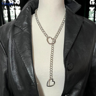 Yangel Slip Chain For Women Human Slipchain Choker Collar Heart Chain ...