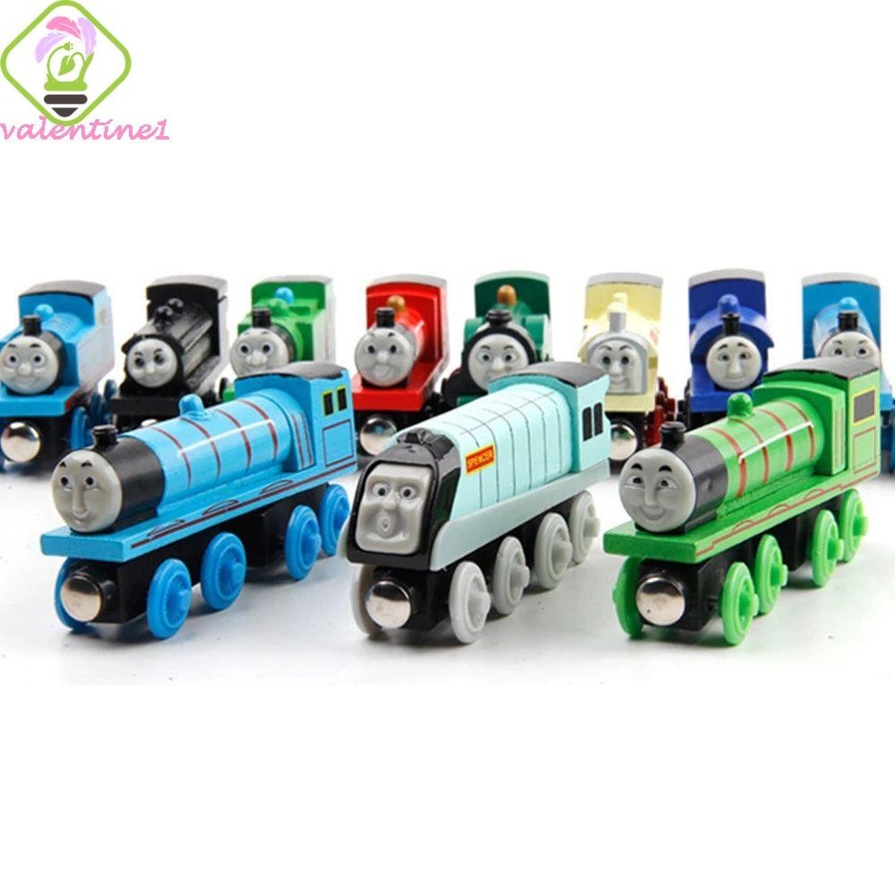 AVALENTINE Child Toys Wooden Douglas Wood Train Model Thomas Trains ...
