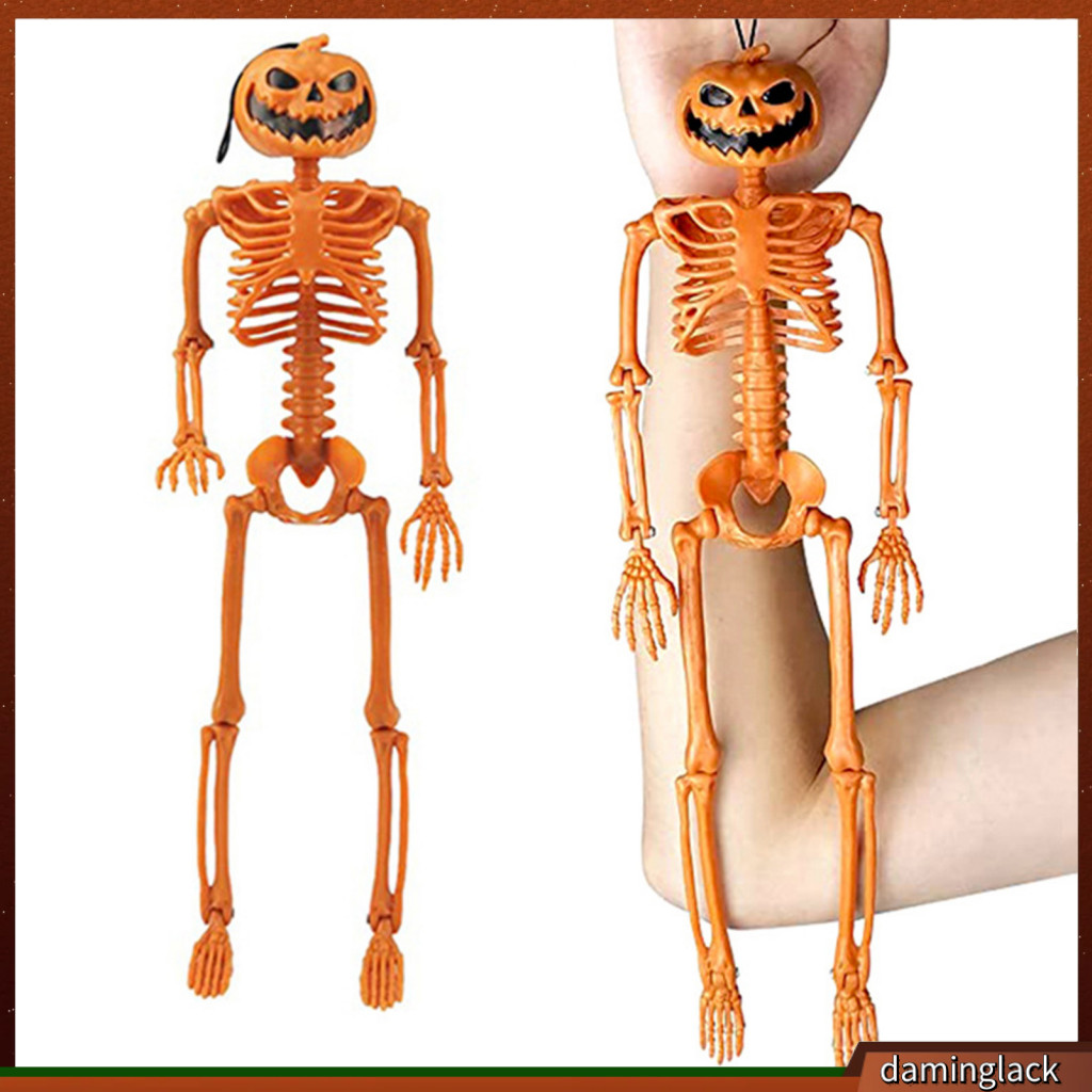 daminglack* Flexible Skeleton Figure Poseable Skeleton Ornament Spooky ...