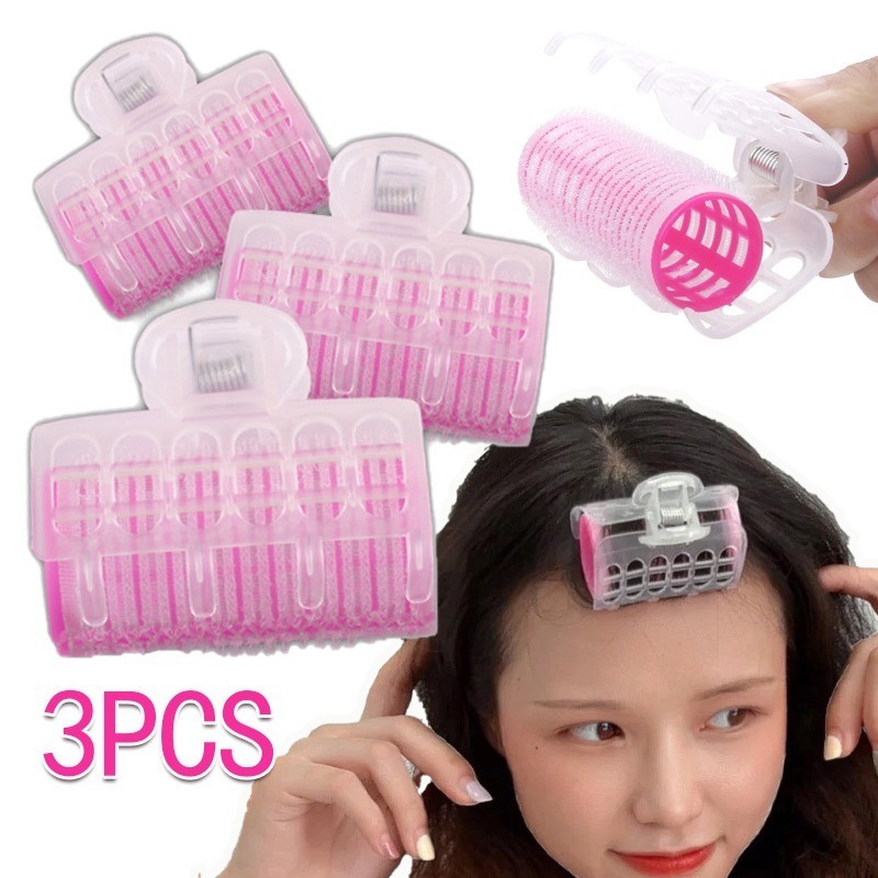 Lazy Bangs Hair Rollers/Self-adhesive Hair Curlers/Women Hairdressing ...