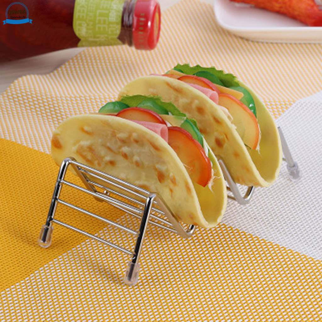Stainless Steel Tacos Holders Rustproof Food Grade Mexican Food Rack ...