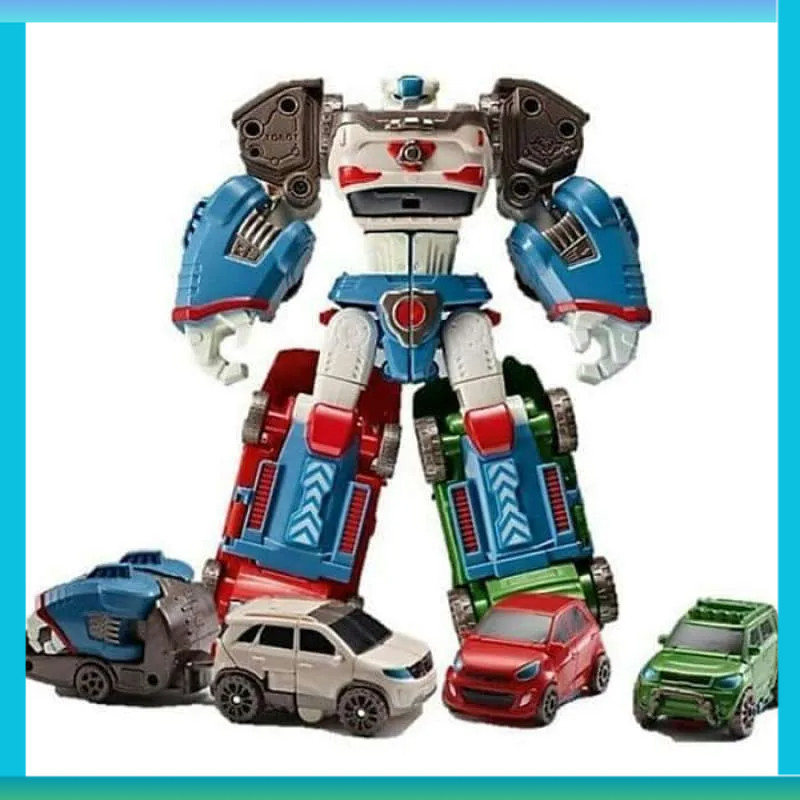 2in1 Children's Toy Tobot Deltatron Car Turns Into A Robot | Shopee ...