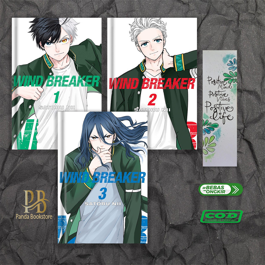 Wind BREAKER (15 book series) by Satoru Nii (English) | Shopee Philippines