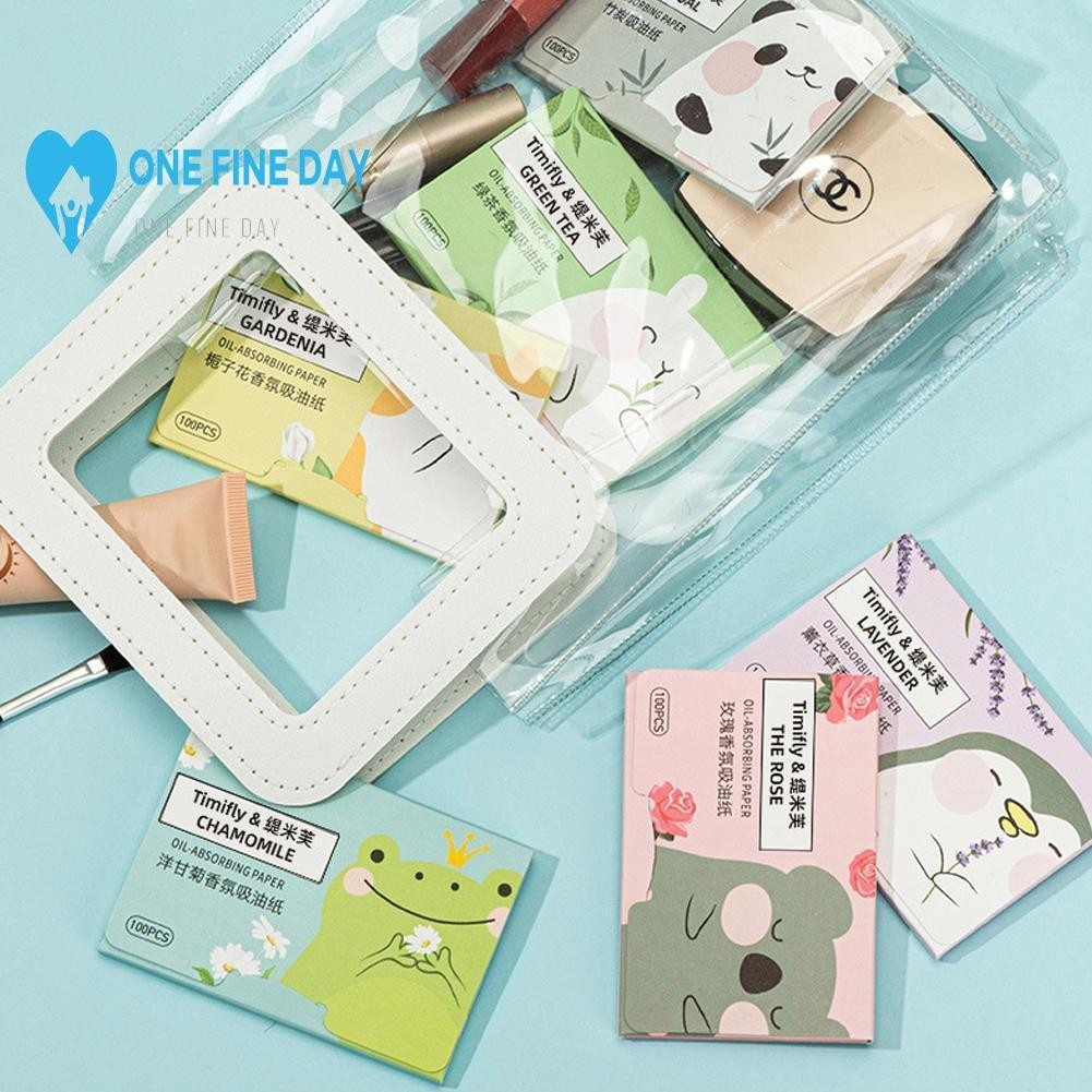 Absorbent Facial Tissue Papers For Oil Control Pack Of 100 Sheets For ...