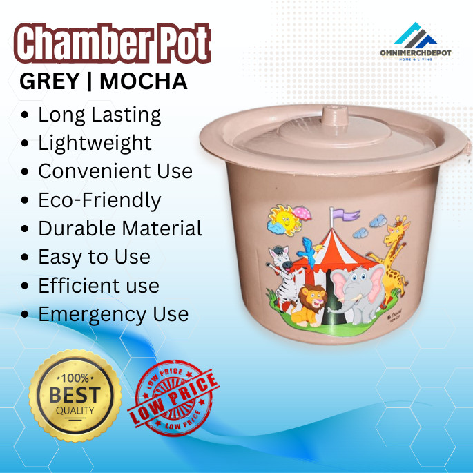Arinola Chamber Pot #026 Chamber Pot Bedside Commode Portable Toilet ...