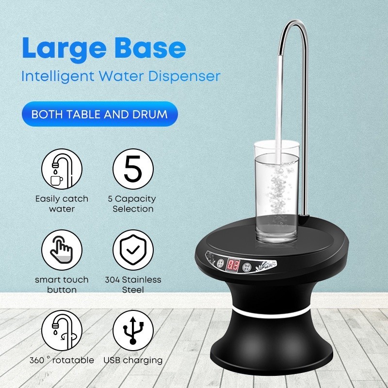 RR+`Automatic Water Dispenser Household Smart Tray Bottled Electric ...