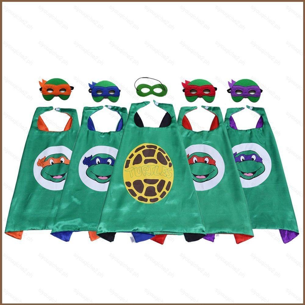 sy Teenage Mutant Ninja Turtles series Cape mask Costume suit Cosplay ...
