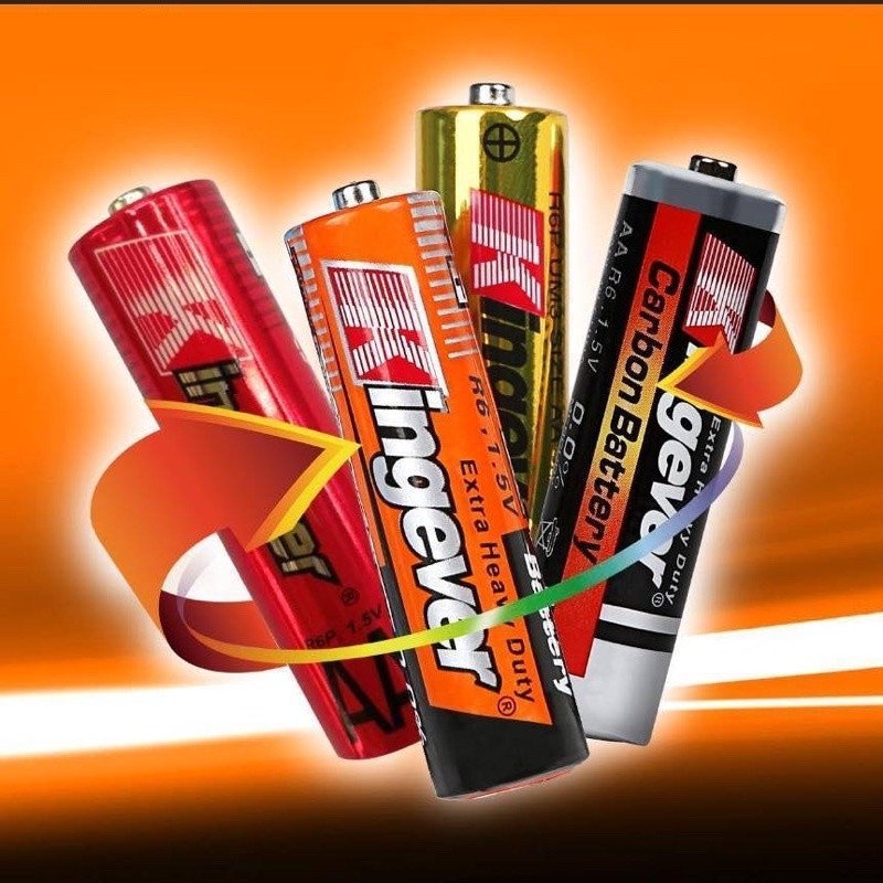 Original Eveready AA Blue ,Red and Black Heavy Duty , kingever Battery ...