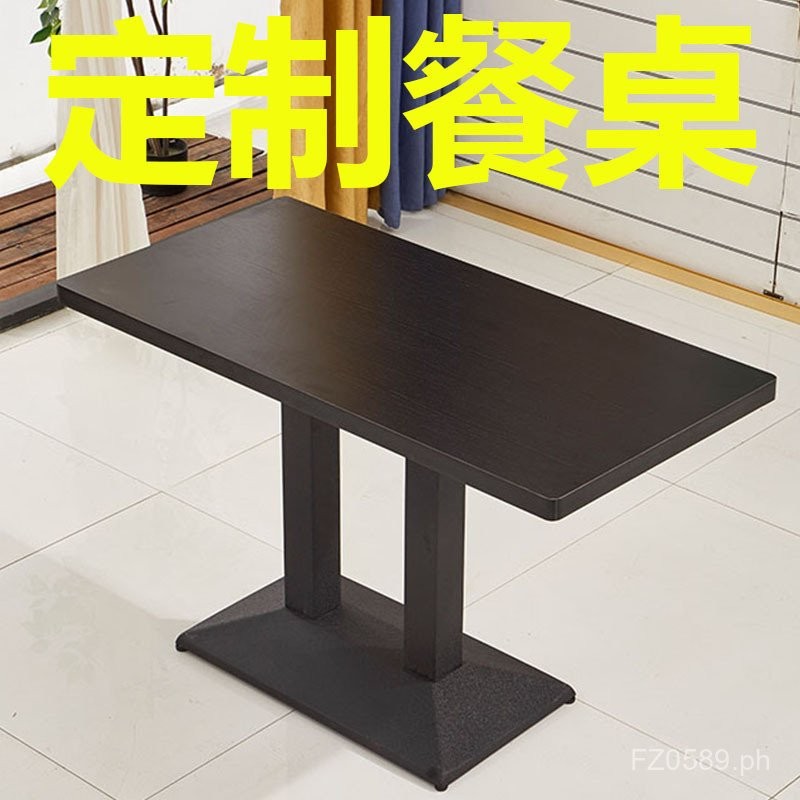 Rectangular Dining Table for Restaurant, Snack Bar, Fast Food ...