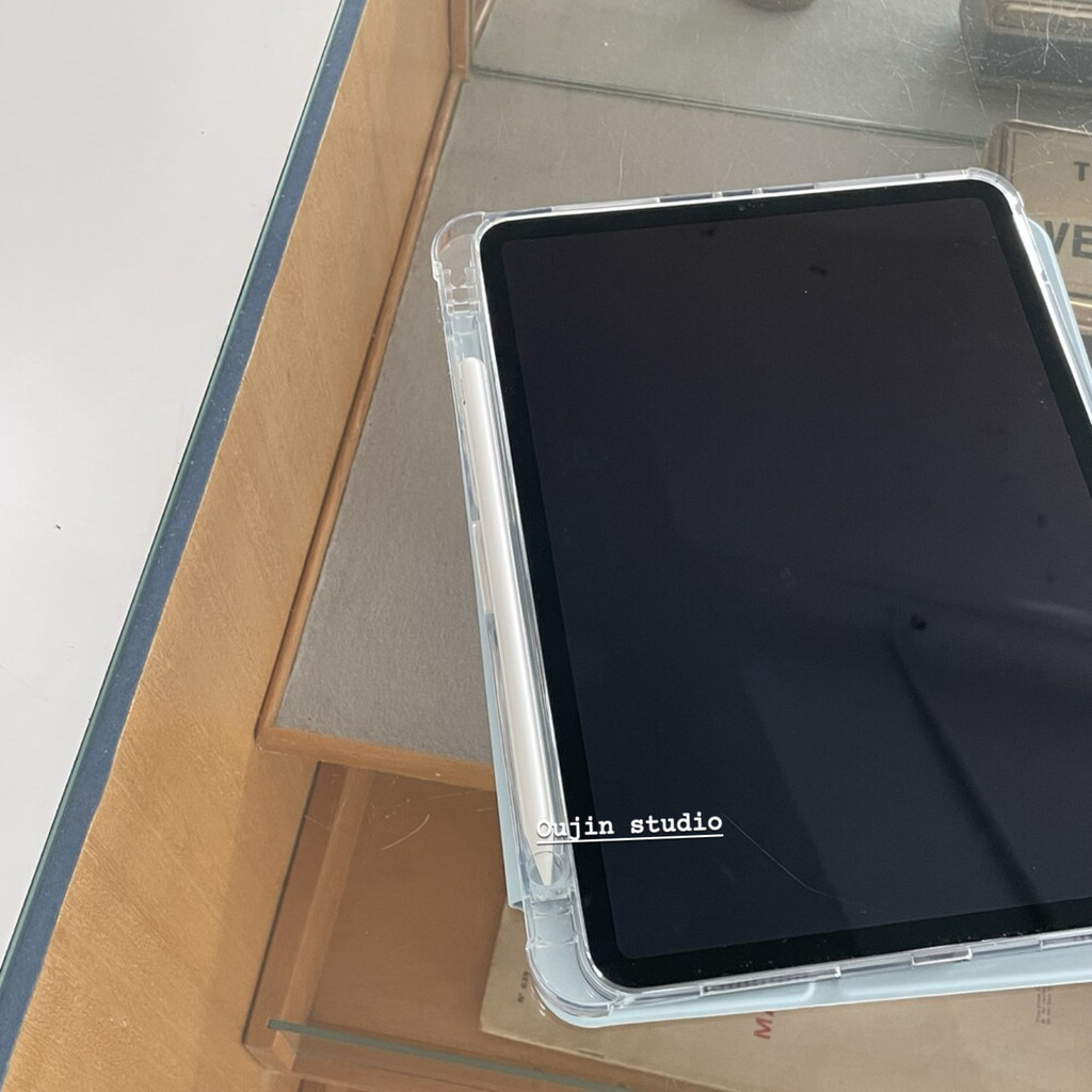 Korean Style ins Girl Heart Cute Blue Pink Star ipad Protective Case ...