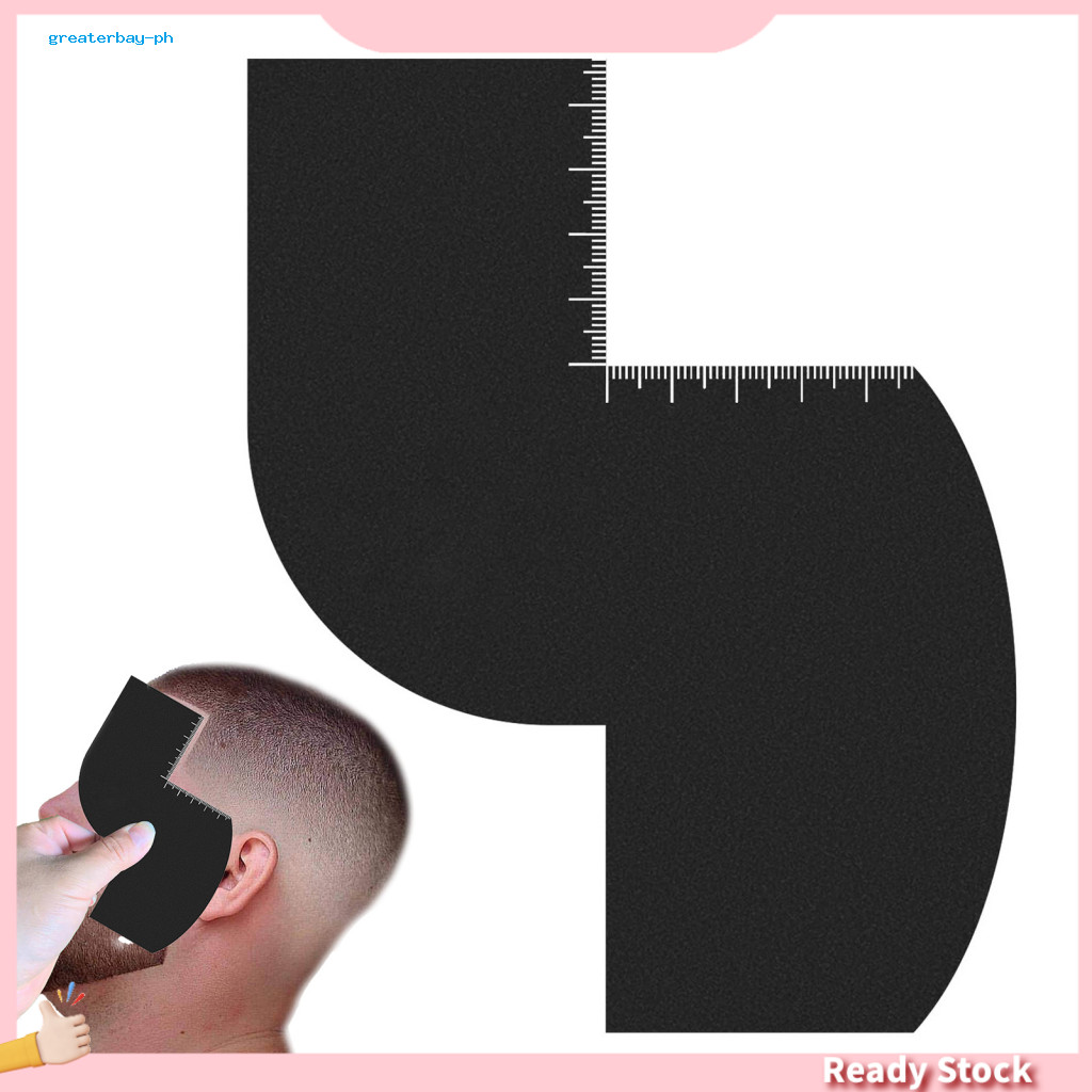 [Greaterbay] Reusable Hairline Tool Beard Lineup Card Barber Hairline ...