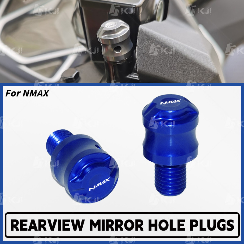 For Yamaha NMAX 160/155/125/TURBO/NEO Rearview Side Mirror Screw Plug ...