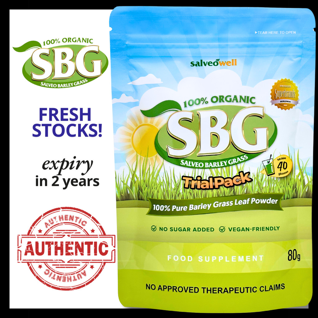 Sbg Salveo Barley Grass Powder In Trial Pack 80g by Salveo well ...