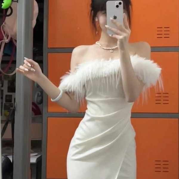 graduation dress elegant dress for graduation graduation outfit White ...