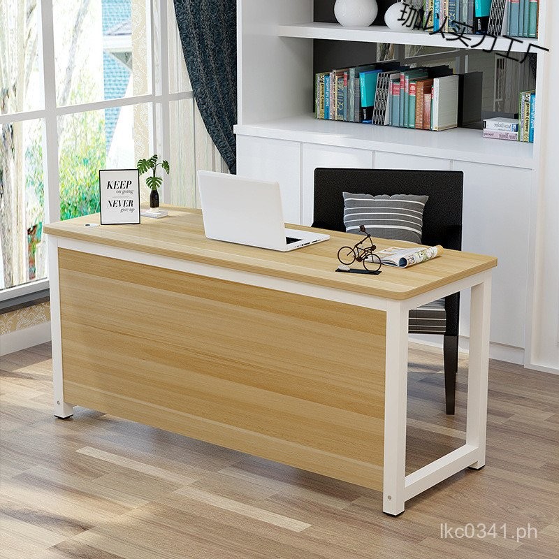Single Home Office Desk Reception Desk Rounded Corner Training Desk ...