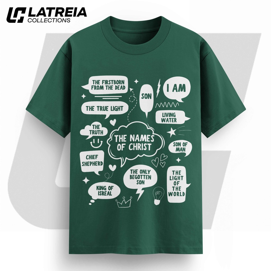 LATREIA COLLECTIONS Bible Verse Tees for Men and Women Roundneck Shirt ...