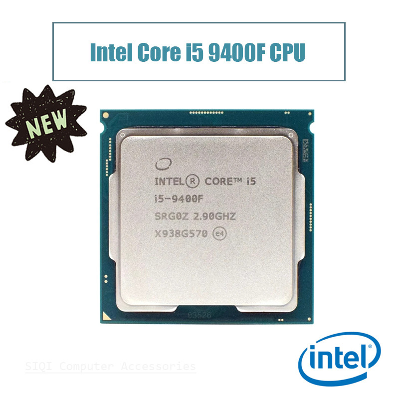 Intel Core i5 9400F CPU Motherboard Supported Cpu LGA1151 Intel 9th Gen Processor 2.9GHz ...