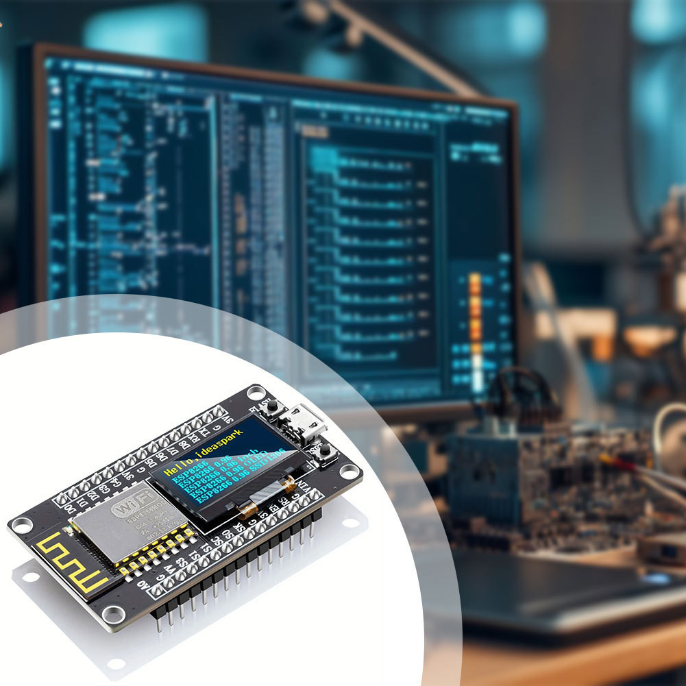 Easy Electronics NodeMcu WiFi Development Board With OLEDs Display/WiFi ...