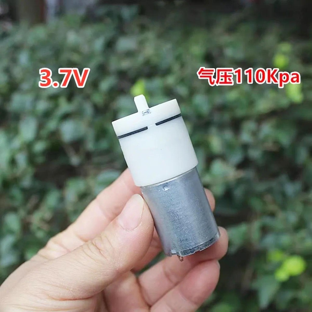 DC 3.7V 1A Micro Air Pump Carbon Brush 370 Motor 110kpa Large Flow ...