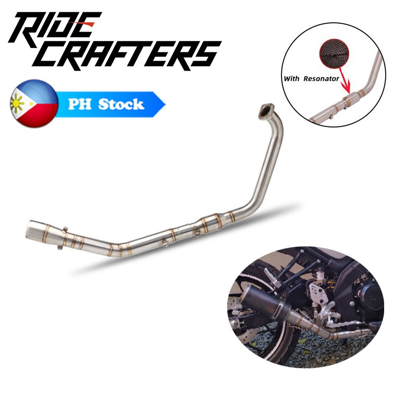 RC For Mt15 Xsr155 R15 V3 Mt 15 Xsr 155 Elbow Link Middle Exhaust Pipe ...