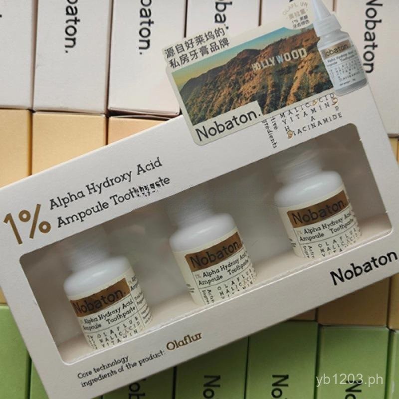 Tartaric acid Nobaton Toothpaste Milky Farm HAP Nuo Stain Removal ...