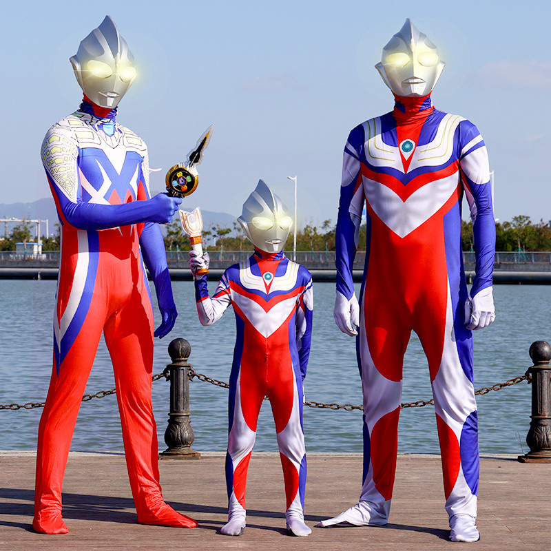 Cyro Ultraman Clothes Costume Suit Diga Children's Jumpsuit Boy Costume ...