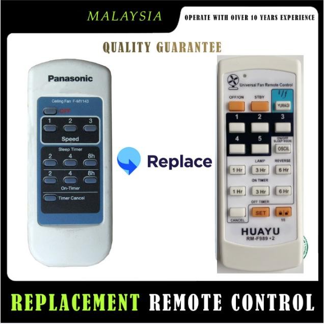 PANASONIC CEILING FAN REMOTE CONTROL [REPLACEMENT] | Shopee Philippines