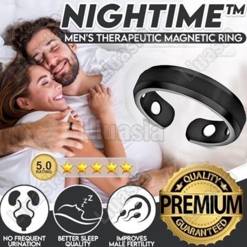 COD Magnetic Healing Ring Men's Magnetic Health Ring Rose Gold Dual ...