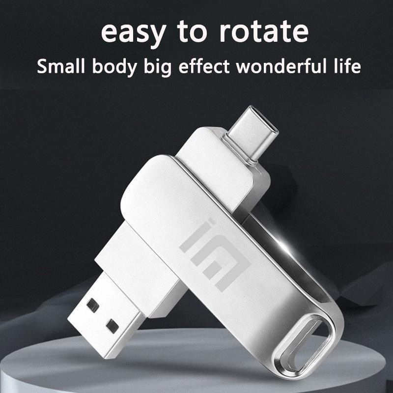 3 IN 1 OTG Flash Drive 128GB-2TB USB 3.0/Type-C/Android Shockproof ...