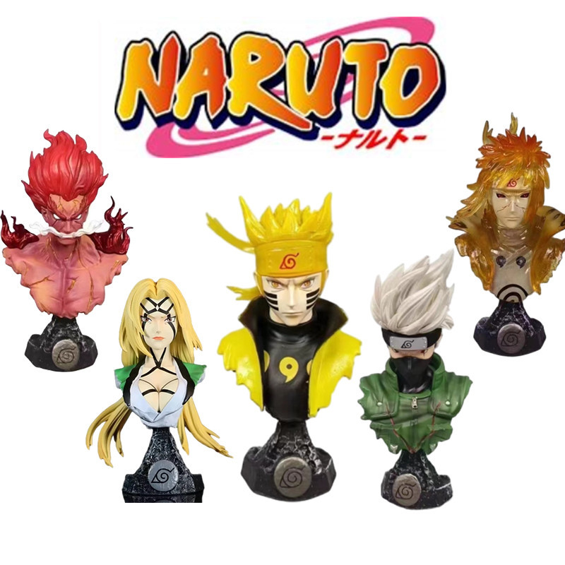 GK Naruto Anime Action Figures Uzumaki Naruto Kakashi Sasuke Itachi ...