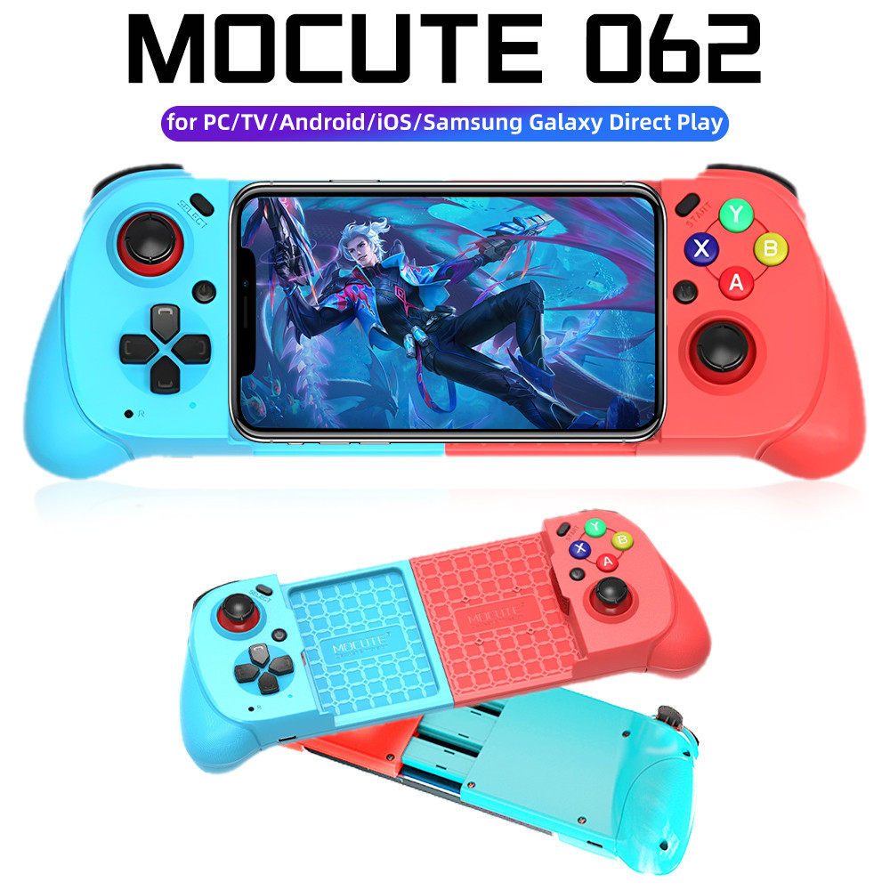 MOCUTE 062 Bluetooth Mobile Gaming Controller for iOS/Android/PC Update ...