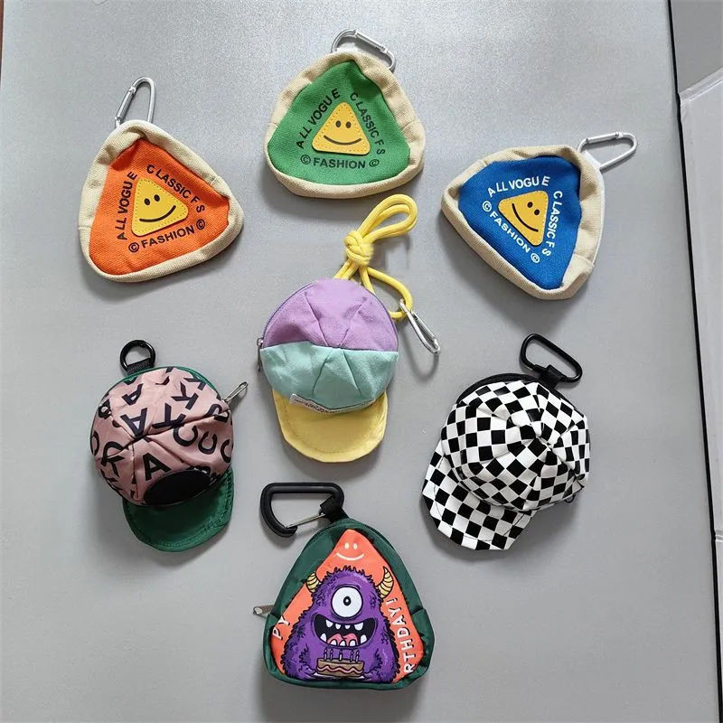 Dopamine Travel Niche New Style Cute Colorful Smiley Face Triangle Bag ...