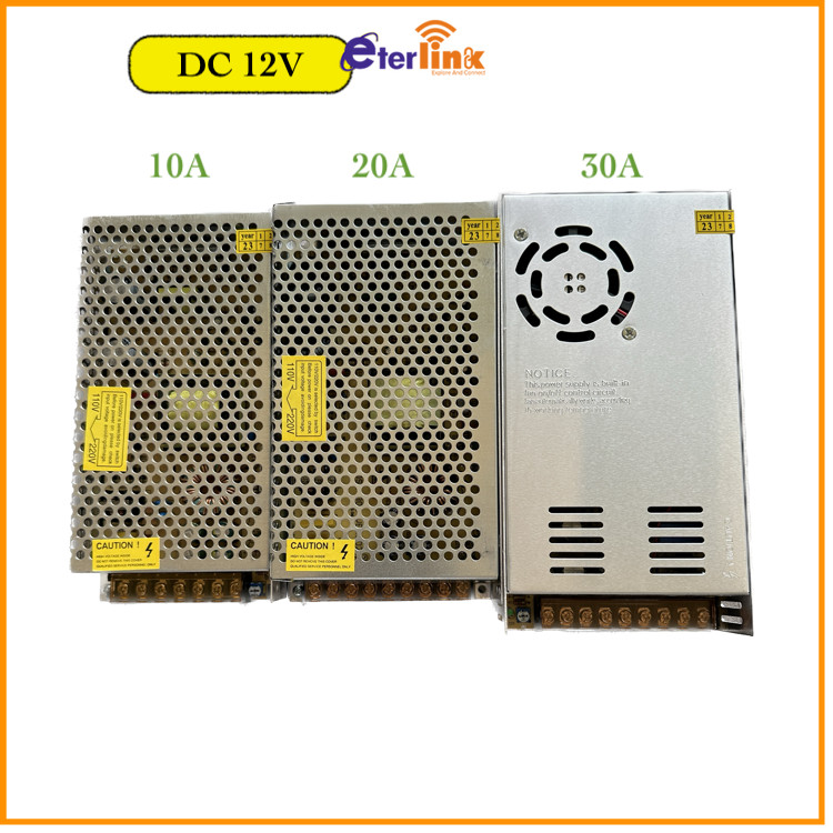 DC12V 10A/ 20A /30A Centralize Power Supply for Led Sign CCTV Camera | Shopee Philippines
