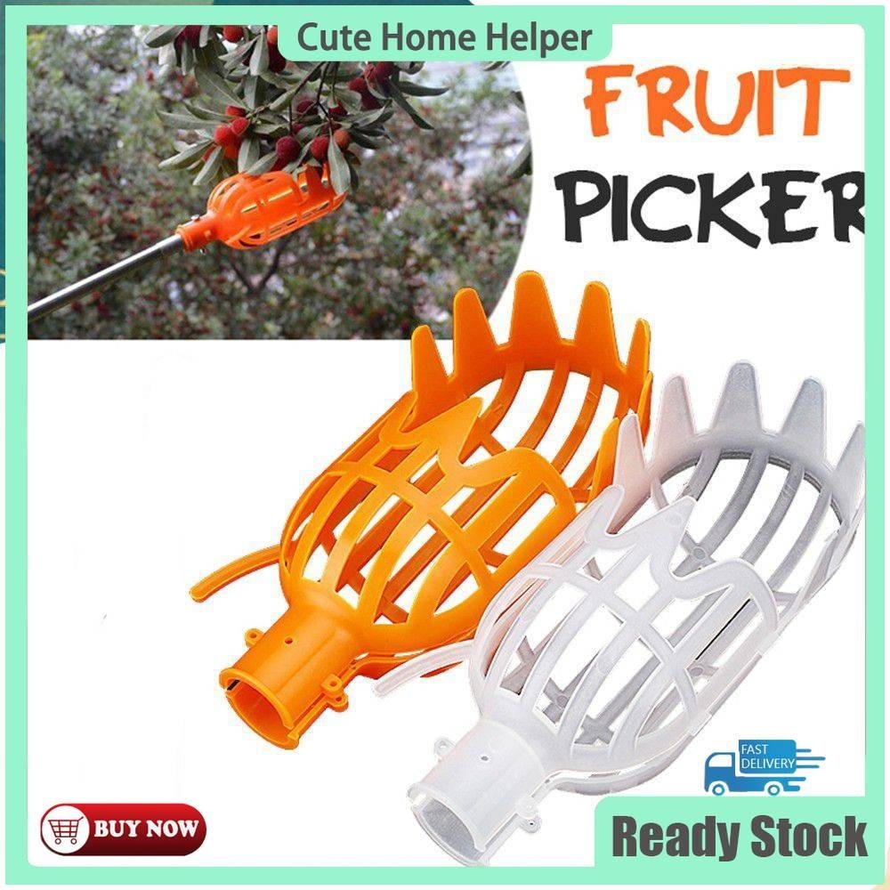 Plastic Fruit Picker Harvesting Picker Head Fruit Picking Basket Fruit ...