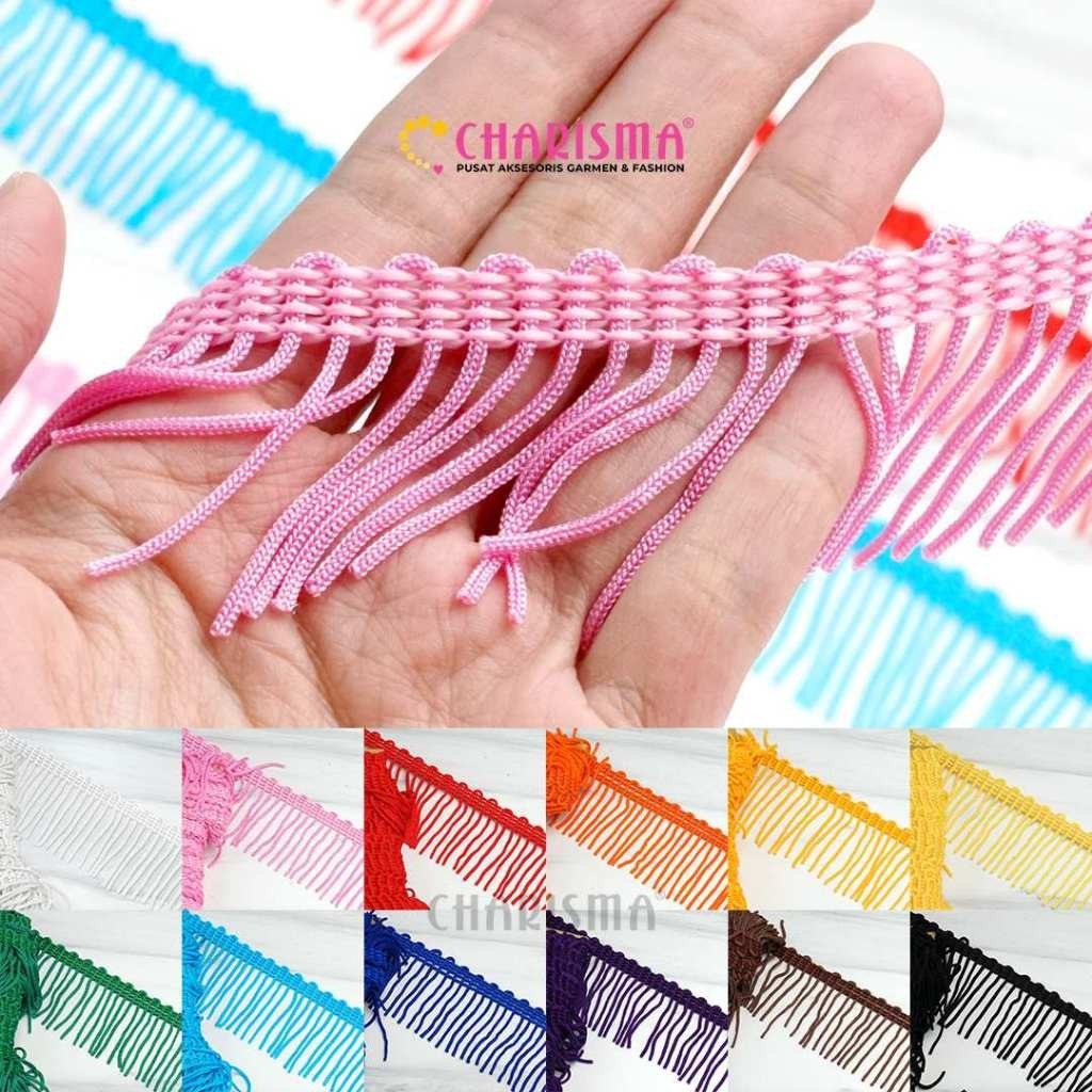 Charisma Tassel Lace - Rombe Lace / Width 4,5 cm / Price Per 1 Roll (20 ...