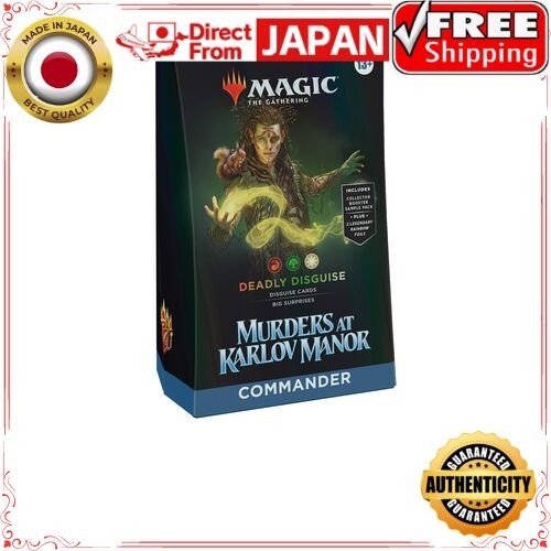 Magic: The Gathering Carlov House Murder Case Conductor Deck Perfect ...